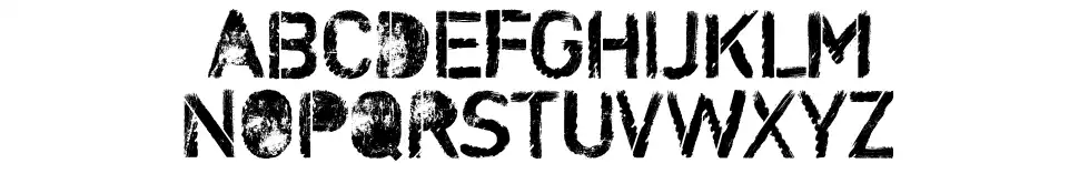 CF Nuclear War font by CloutierFontes | FontRiver