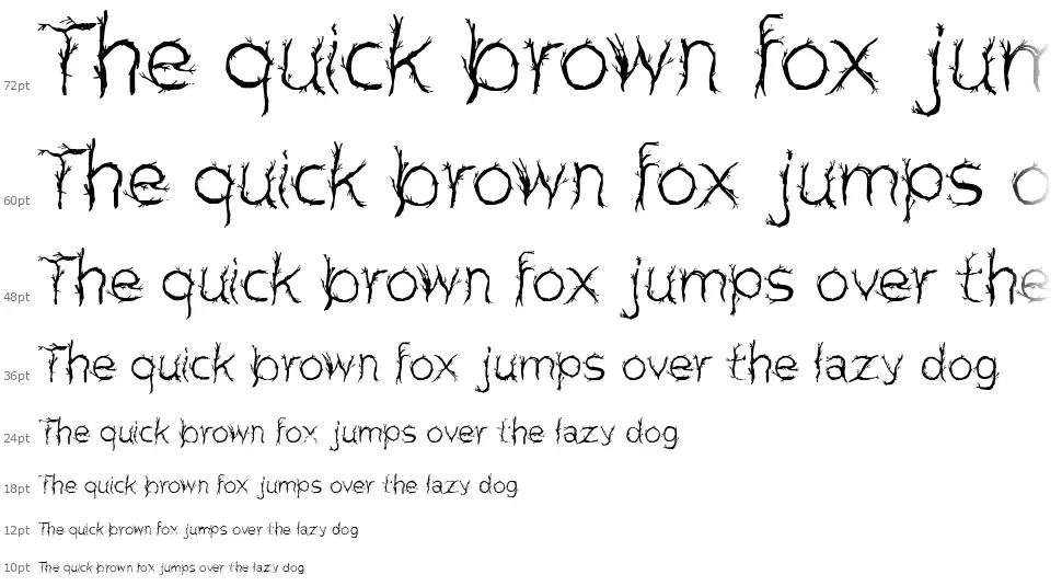 CF Pretty Trees font by CloutierFontes | FontRiver