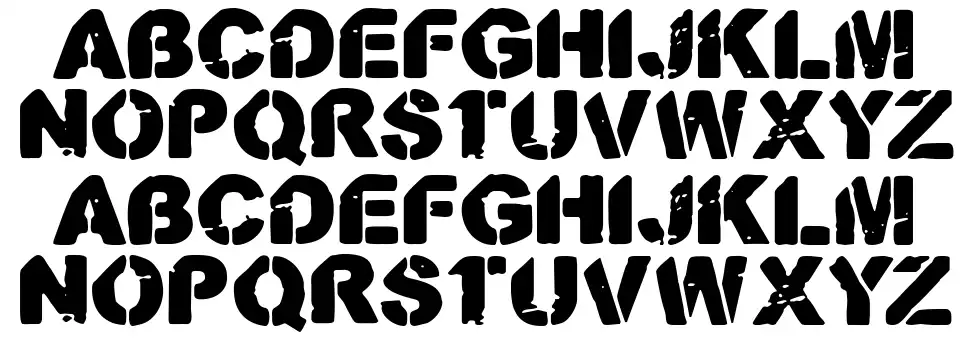 CF Stencil O Rama Stamp font by CloutierFontes | FontRiver