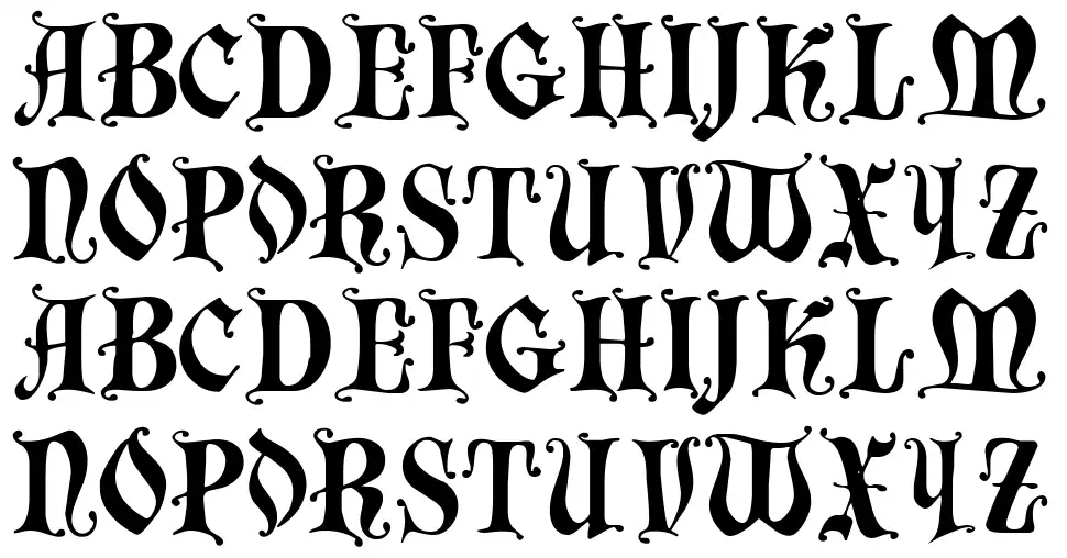 Chaillot font by The Scriptorium | FontRiver