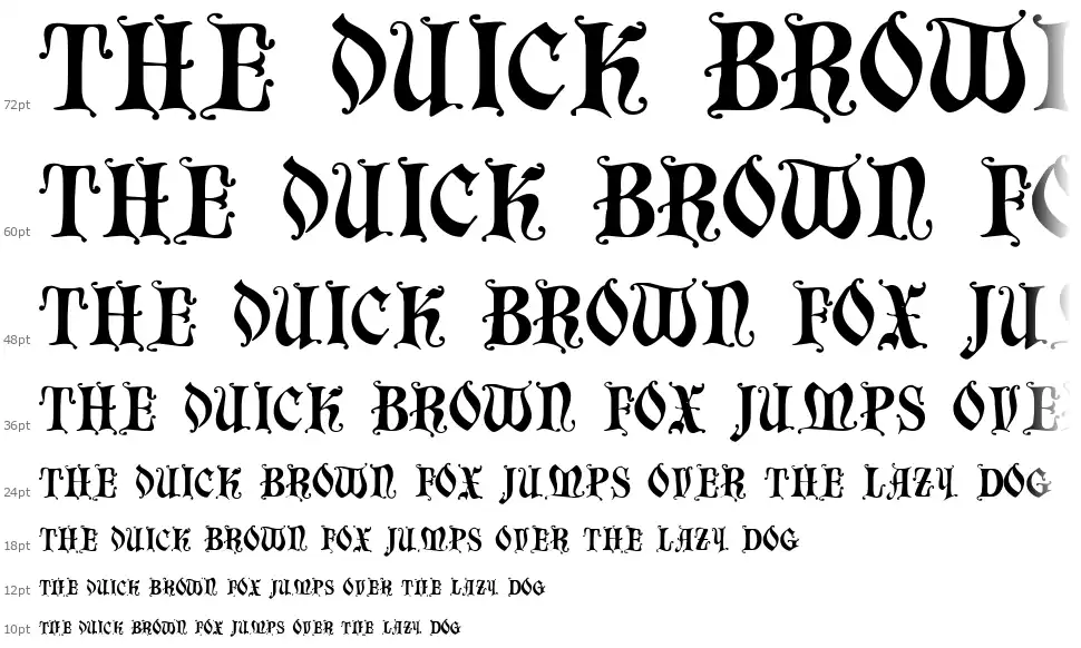 Chaillot font by The Scriptorium | FontRiver
