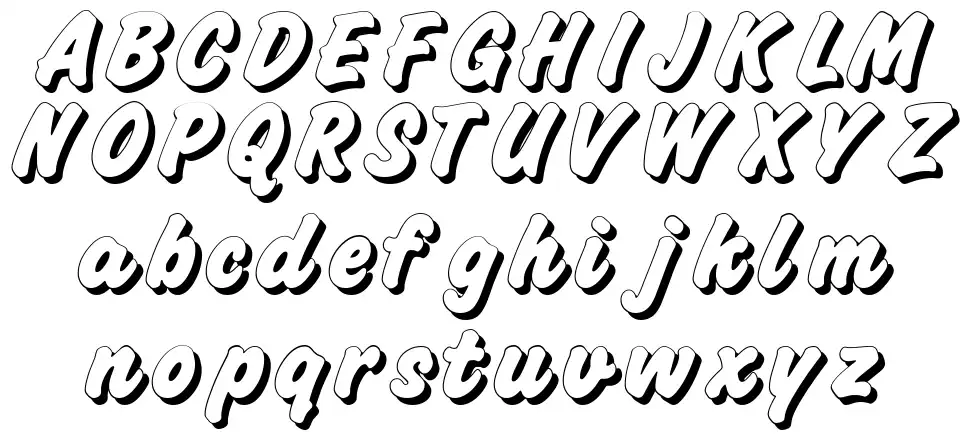 Challenge Contour font by Dieter Steffmann | FontRiver