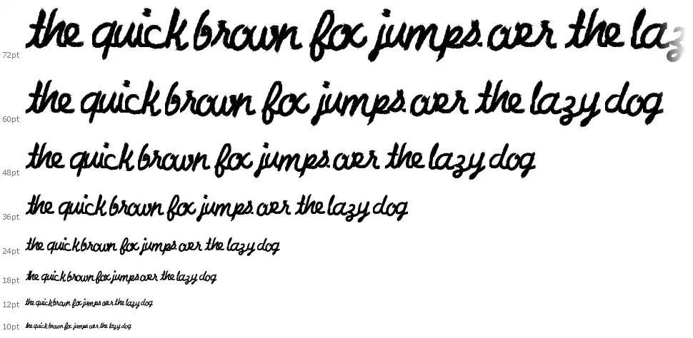 Charcoal Script font by Xerographer Fonts | FontRiver