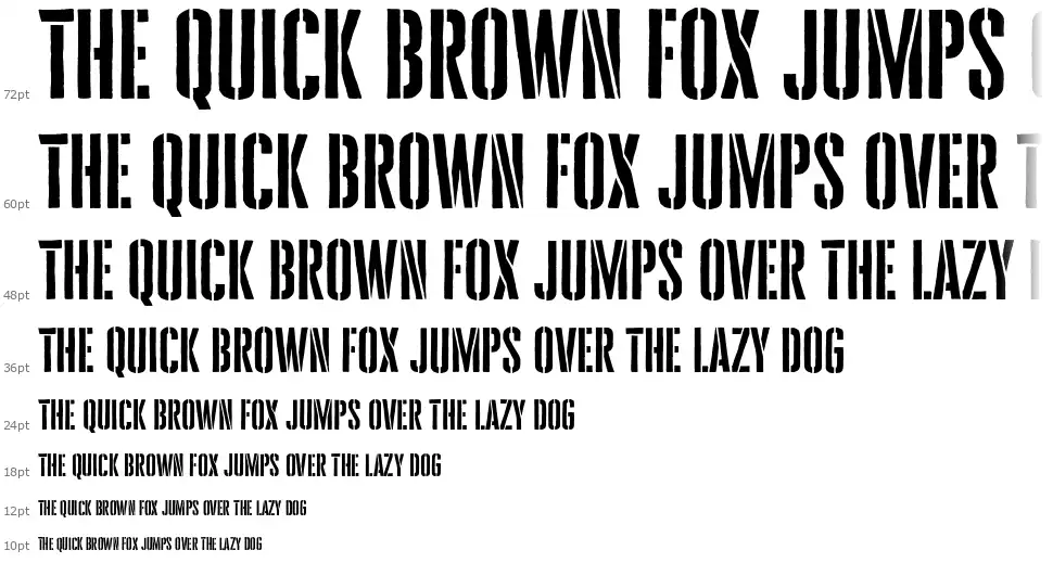 Cheddar Gothic Stencil font by Adam Ladd | FontRiver