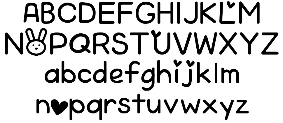 Download Font Cheeky Rabbit For Samsung - callscat
