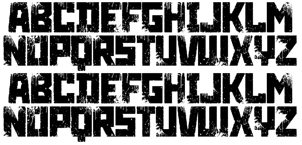 Chernobyl font by Woodcutter | FontRiver