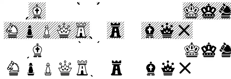 Chess Magnetic font by Armando Hernandez Marroquin | FontRiver