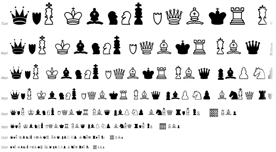 Chess TFB font by kaiserzharkhan | FontRiver