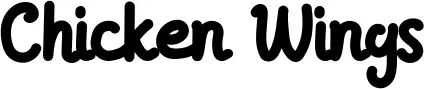 Chicken Wings font by Letterday Studio | FontRiver