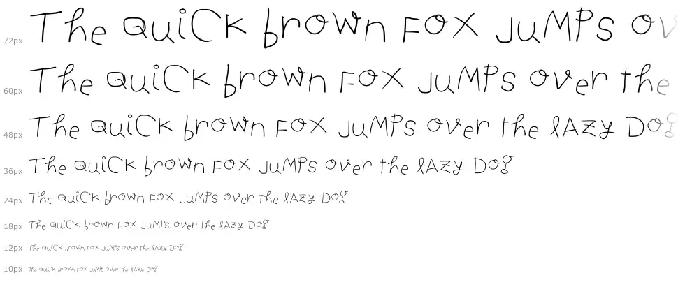 Child Written font by Manfred Klein | FontRiver