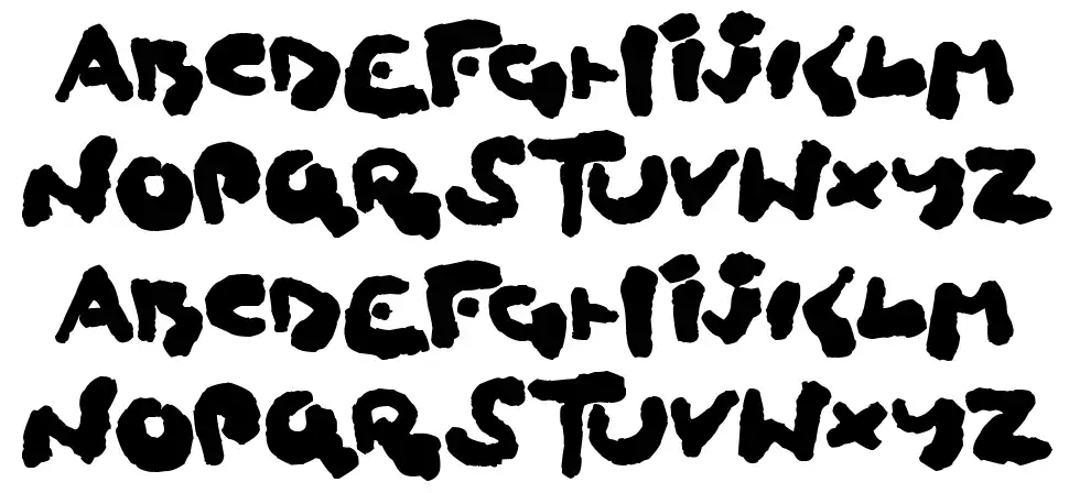 Childlike Blobs font by Darrell Flood | FontRiver