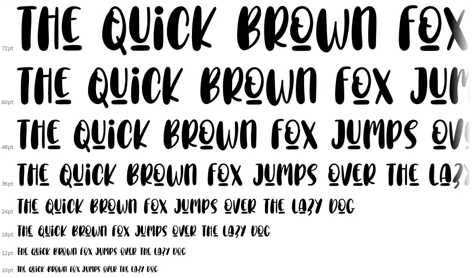 Choco Letter font by Typefar | FontRiver