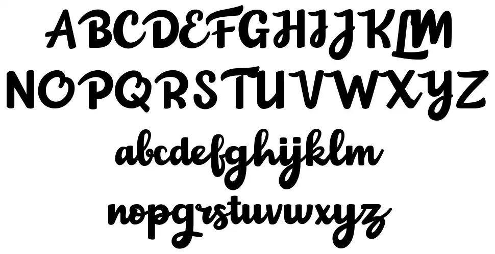 Choko Milky font by java pep | FontRiver