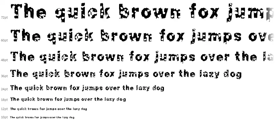 Chonky font by Xerographer Fonts | FontRiver