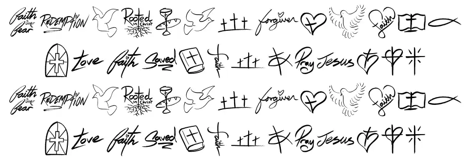 Christian Pictures font by Jonathan S. Harris | FontRiver