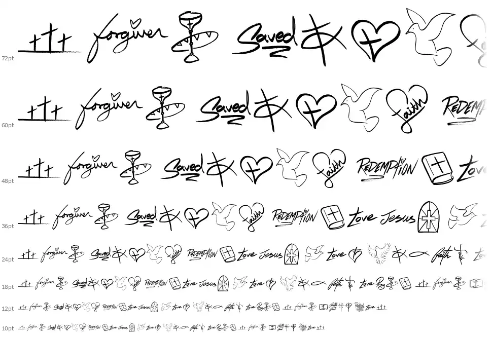 Christian Pictures font by Jonathan S. Harris | FontRiver