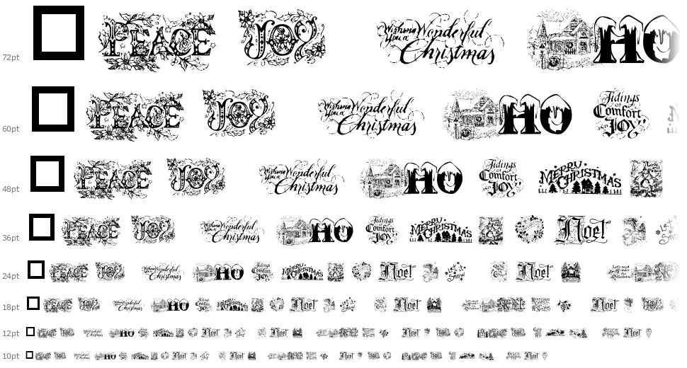 Christmas Cheer font by Dani Foster Herring | FontRiver