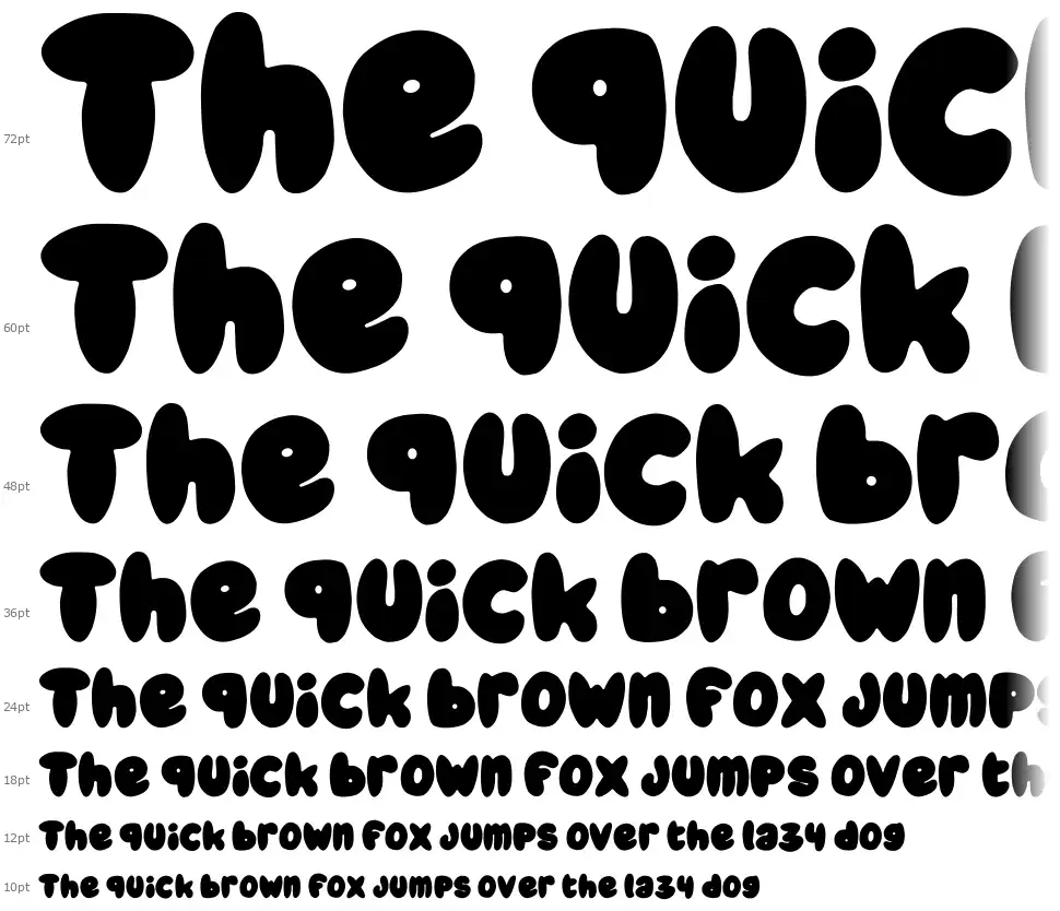 Chubby Rounded font by imagex | FontRiver