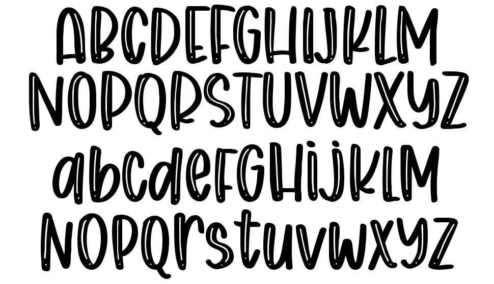 Chunky Bear font by DM Studio- dmletterstudio.com | FontRiver