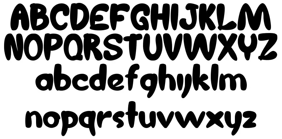 Chunky Unicorn font by Noah Type | FontRiver