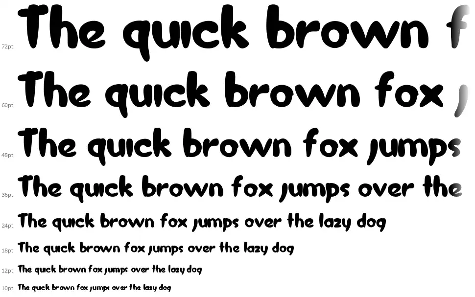 Chunky Unicorn font by Noah Type | FontRiver