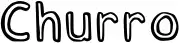 Churro font by charlotte Lee | FontRiver