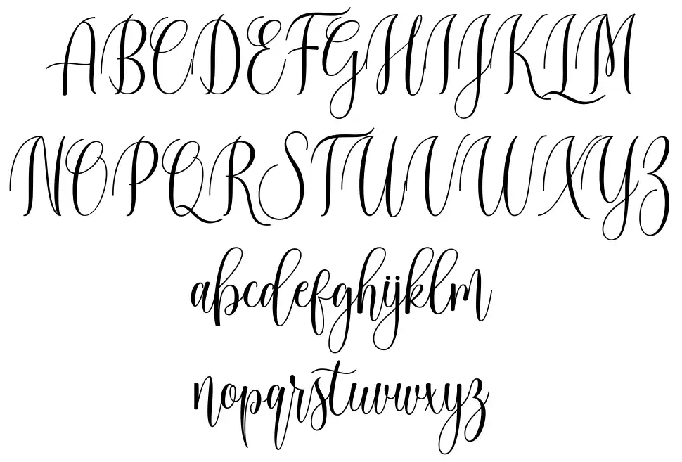 Cinderella Script font by Reka Safriani | FontRiver