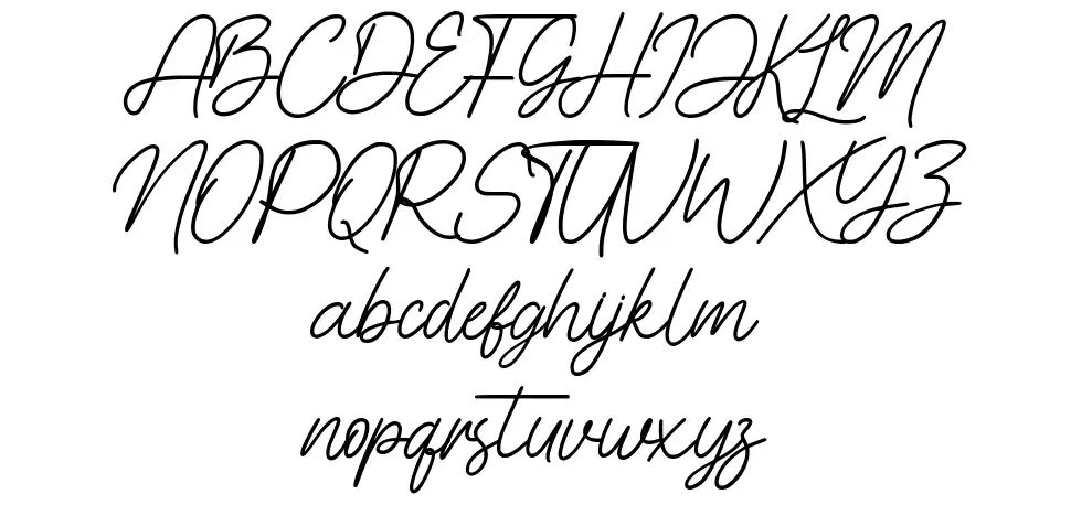 Cinthya Amy font by StringLabs - stringlabscreative.com | FontRiver