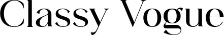 Fuente Classy Vogue diseñada por Variatype