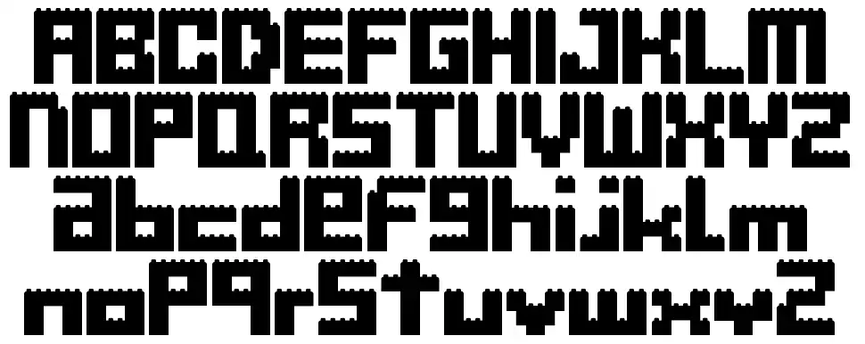 Clicky Bricks 2 font by Chequered Ink | FontRiver