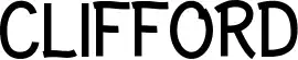 CLIFFORD font by Tokopress | FontRiver