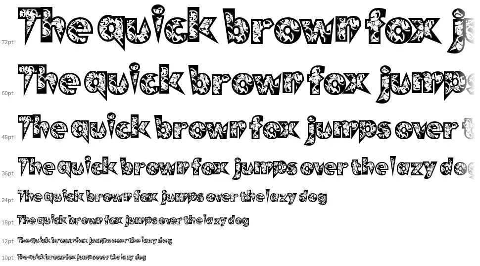 Clock Work font by Xerographer Fonts | FontRiver