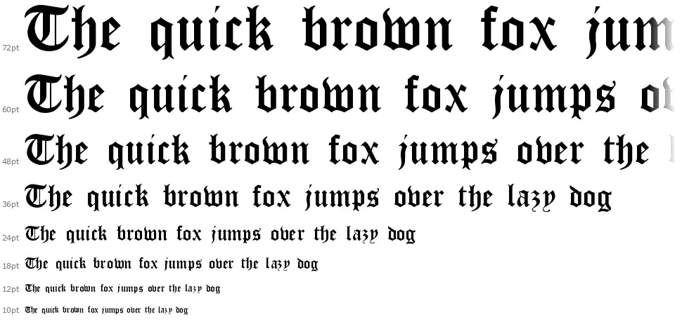 Cloister Black font by Dieter Steffmann | FontRiver