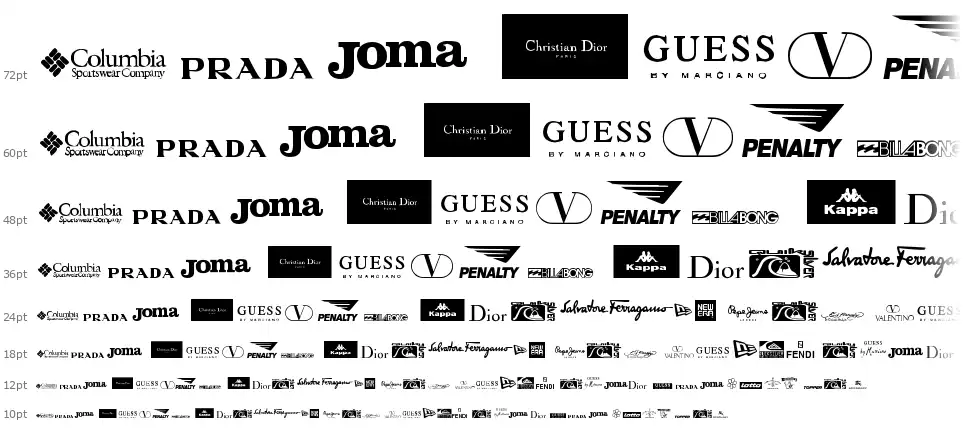 Clothing Logos TFB font by kaiserzharkhan | FontRiver