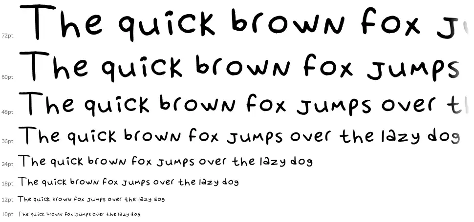 Clumsy font by Elif Ünsever | FontRiver