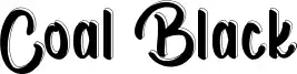 Coal Black font by RaisProject | FontRiver