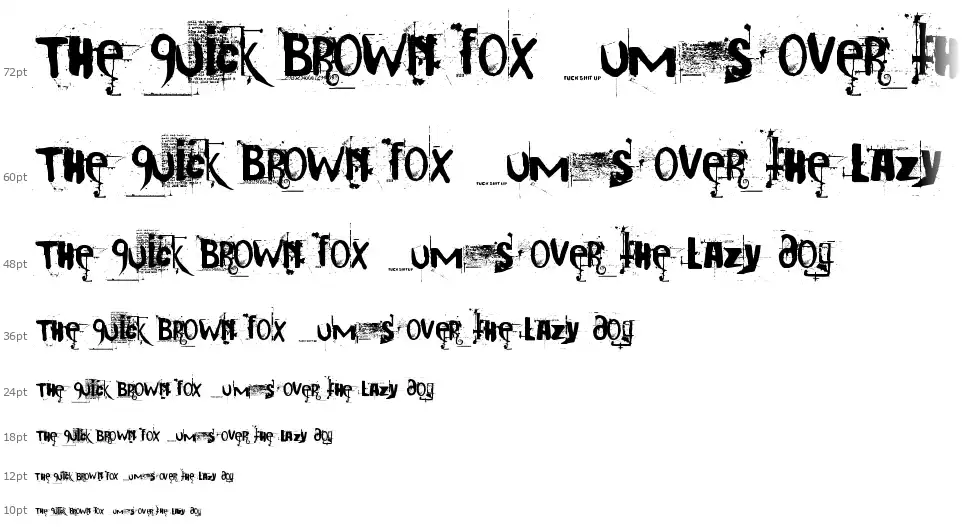 Cocaine Sans font by Christopher Hansen | FontRiver