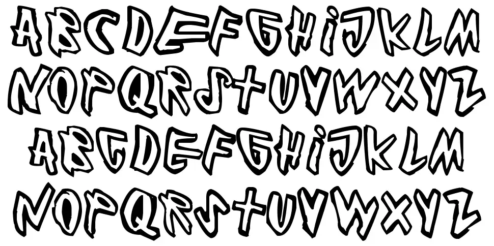 Cockroach font by junkohanhero | FontRiver