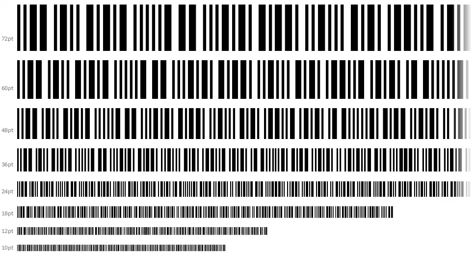 Code 39 Logitogo font by Logitogo GmbH | FontRiver