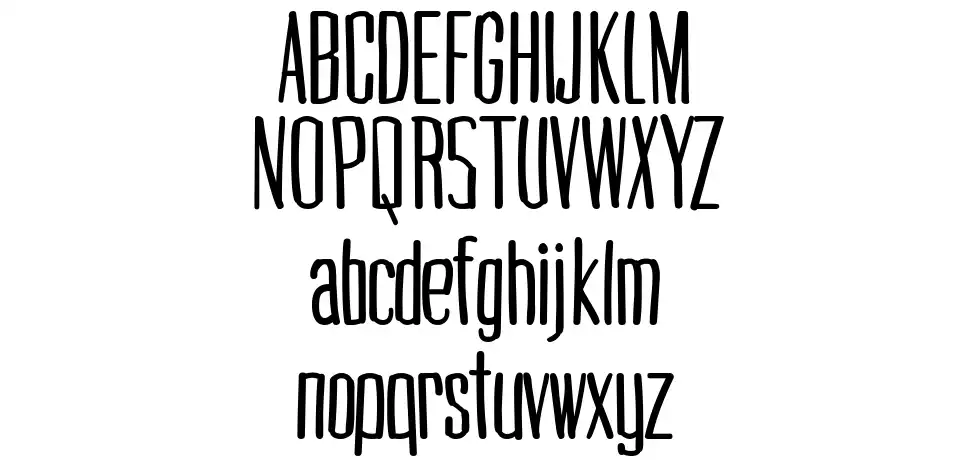 Cogswell Condensed font by Quzma Supply Co. | quzma.xyz | FontRiver