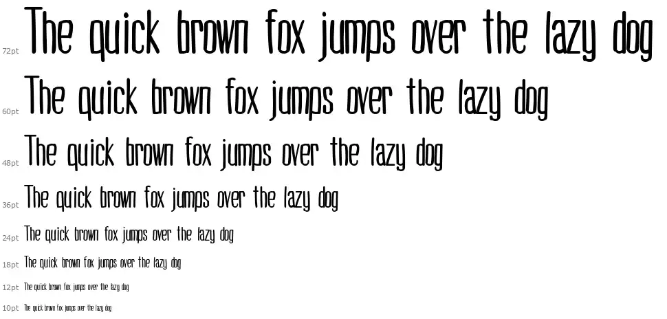Cogswell Condensed font by Quzma Supply Co. | quzma.xyz | FontRiver