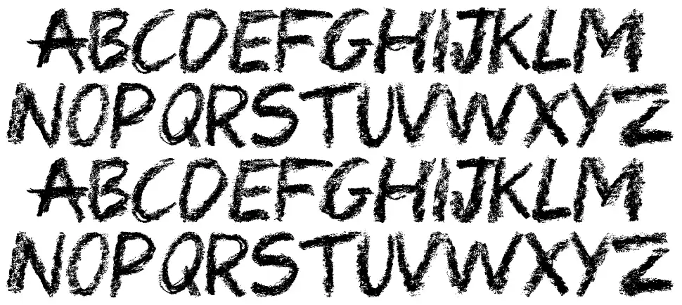 Colored Crayons font by Jonathan S. Harris | FontRiver