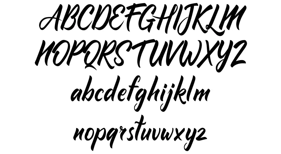 Comebro Unconnected font by Onne Hermawan | FontRiver