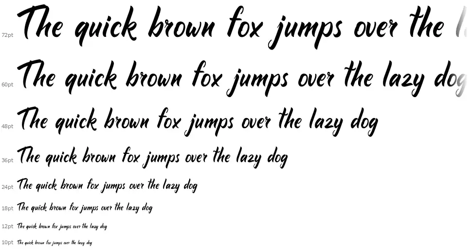 Comebro Unconnected font by Onne Hermawan | FontRiver