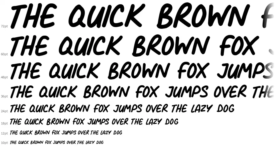 Comic Marker Deluxe font by Darrell Flood | FontRiver