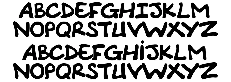 Comic Note Smooth font by LÃ©o Lapasset | FontRiver