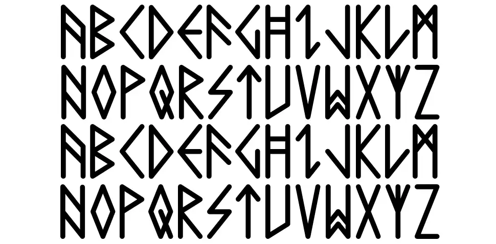 Fuente Comic Runes diseñada por Adrian Candela