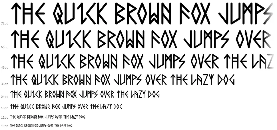 Comic Runes font by Adrian Candela | FontRiver