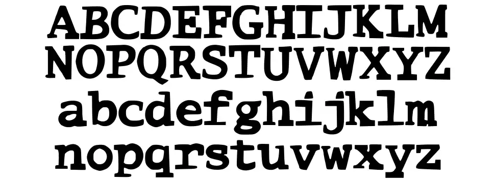 Comic Type font by Leonard Posavec | FontRiver