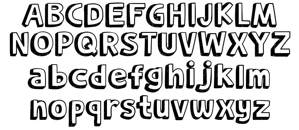 Comication font by Tokopress | FontRiver